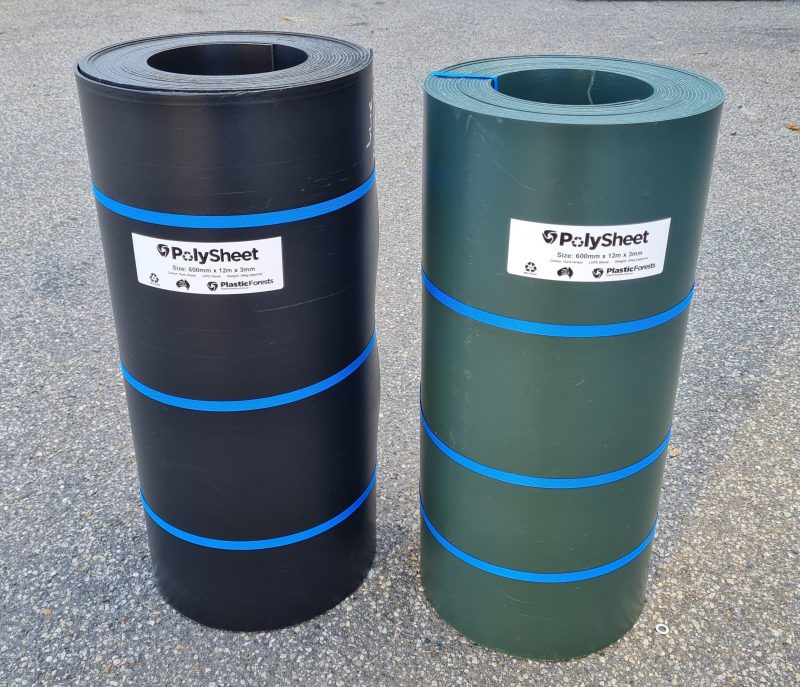 Poly Sheet 1.3mm, 3mm & 6mm thick- Recycled plastic- Plastic Forests