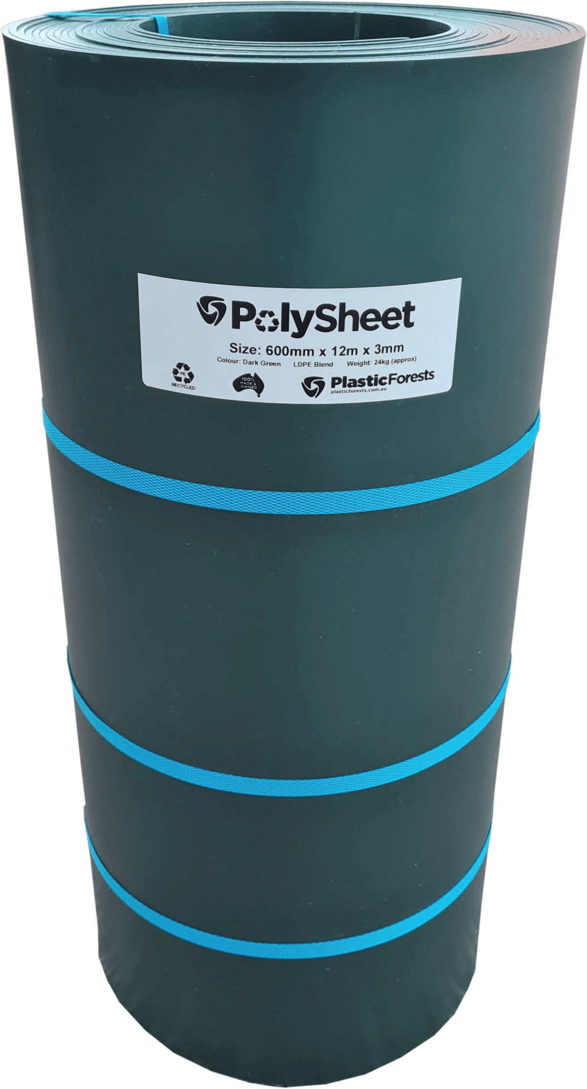 Poly Sheet 1.3mm, 3mm & 6mm thick- Recycled plastic- Plastic Forests