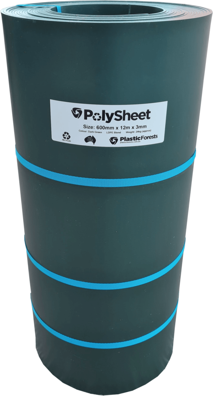 Poly Sheet 1.3mm & 3mm thick- Recycled plastic- Plastic Forests