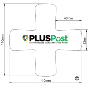 PLUS Post® -110mm x 110mm – Plastic Forests