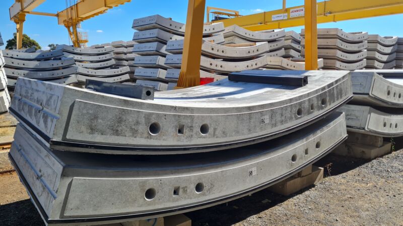 Block Dunnage-Segment Spacers- 140mm x 140mm- Heavy Duty – Plastic Forests